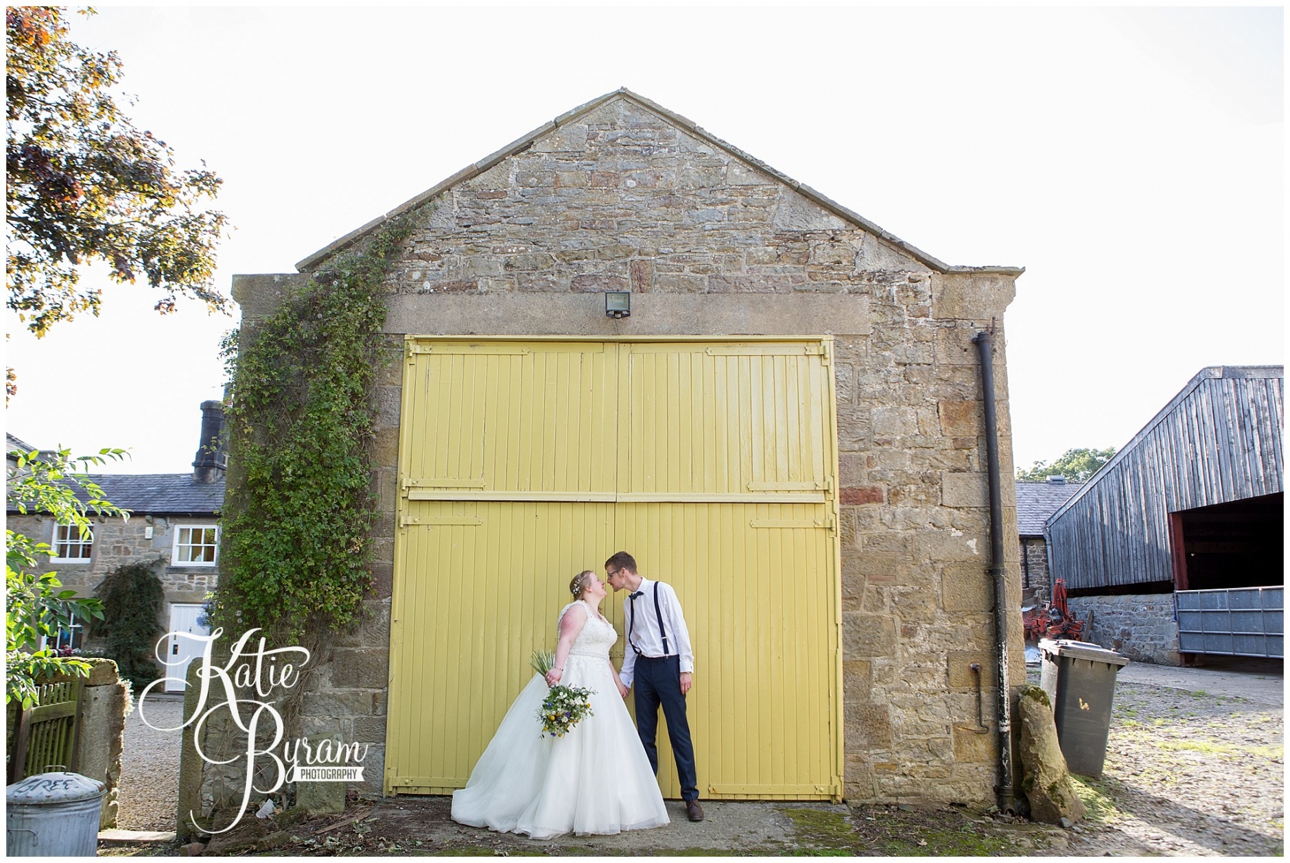 Gin & Daisies! Chris & Emma’s wedding at High House Farm Brewery ...