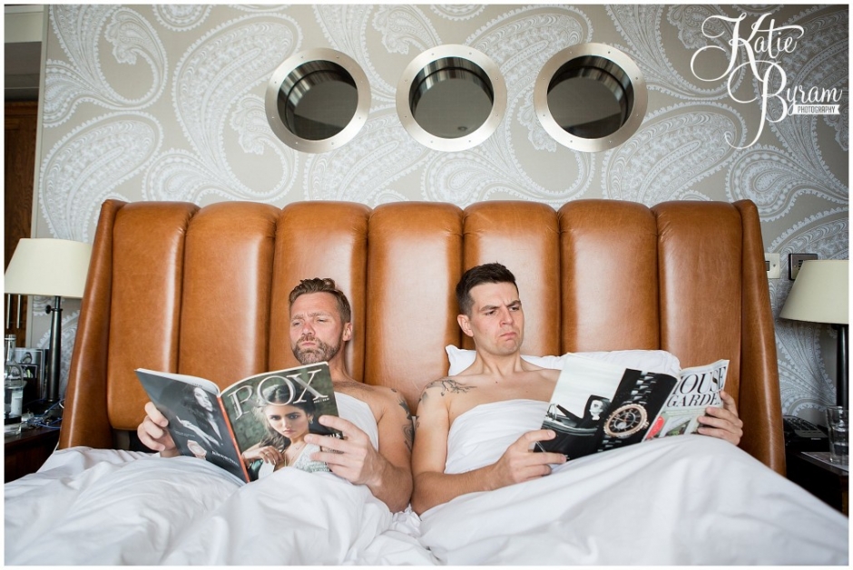 Bromance & blue shoes! Lisa & John get hitched at As You Like It ...