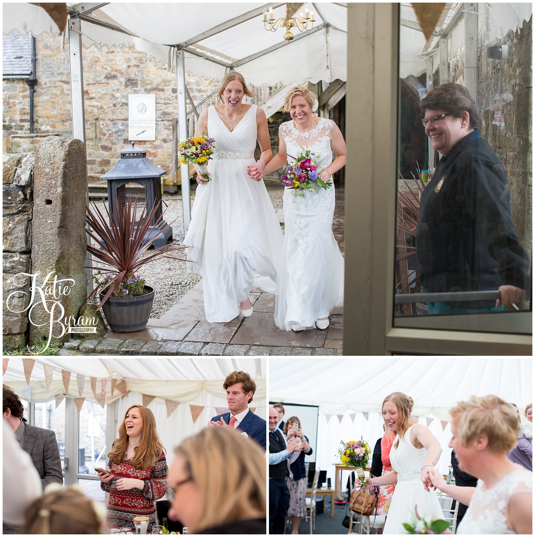 A farm, a first look & a flashmob! Jen & Jenni’s High House Farm ...