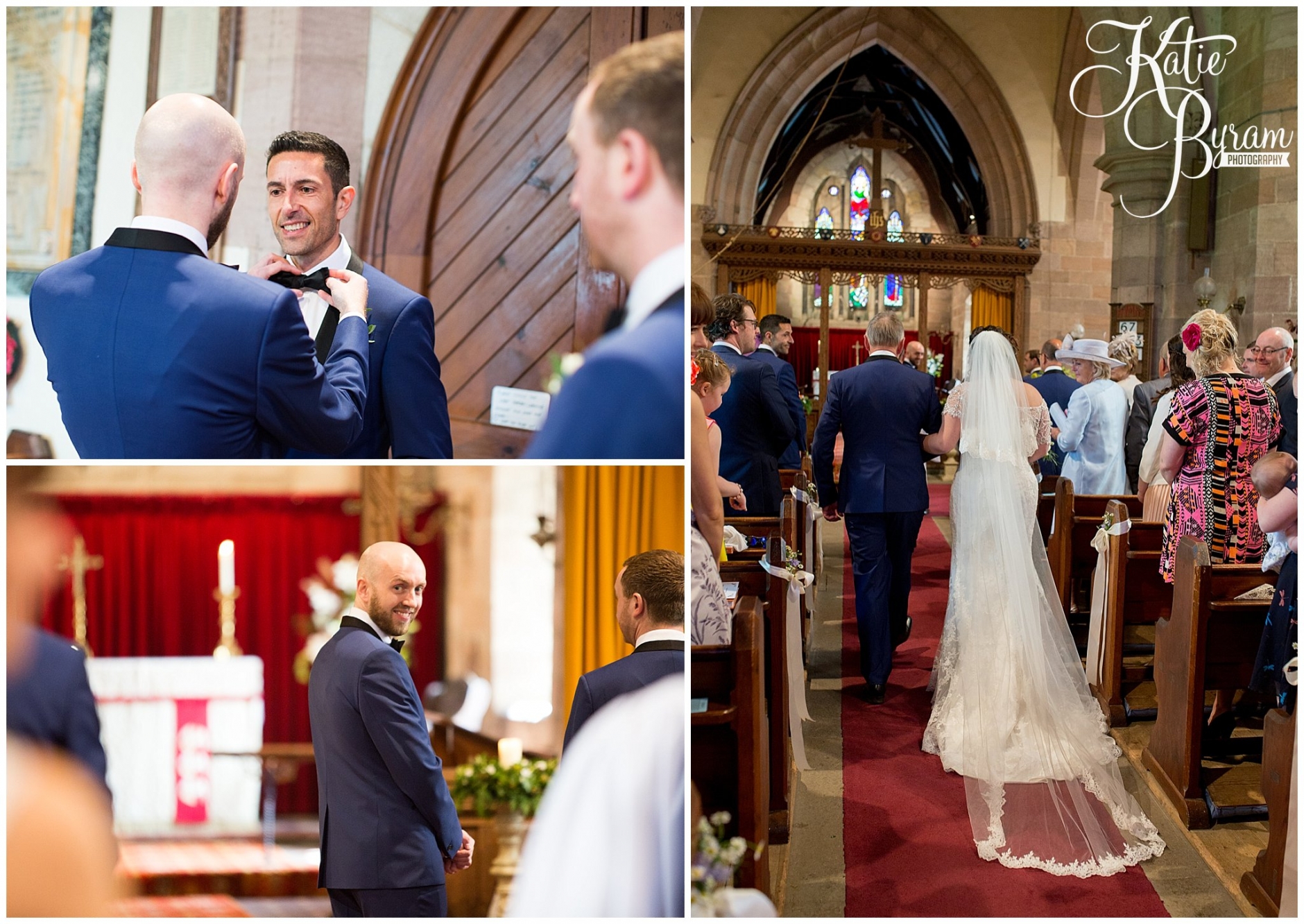 Emma & Phil’s Ellingham Hall Wedding Previews » Katie Byram Photography