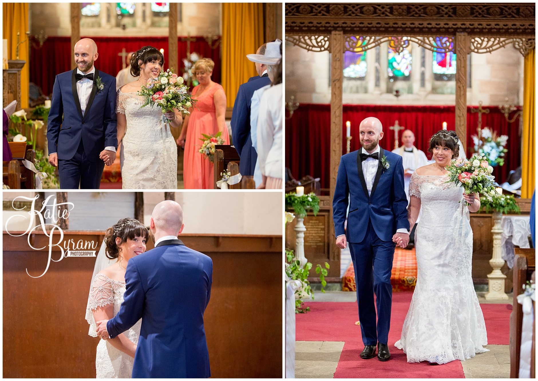 Emma & Phil’s Ellingham Hall Wedding Previews » Katie Byram Photography