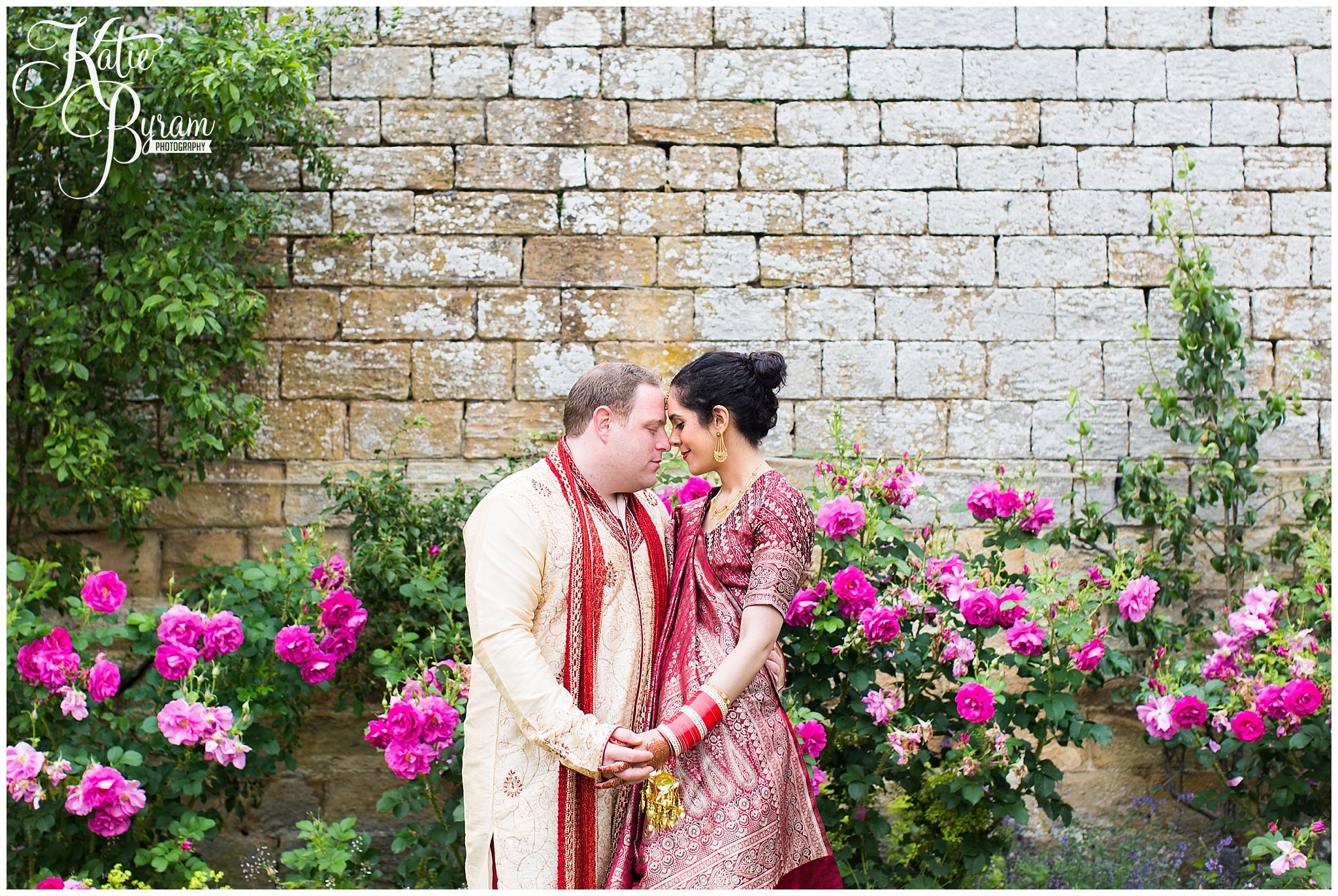 Priya & Callum’s Colourful Indian Wedding at Shortflatt Tower » Katie ...