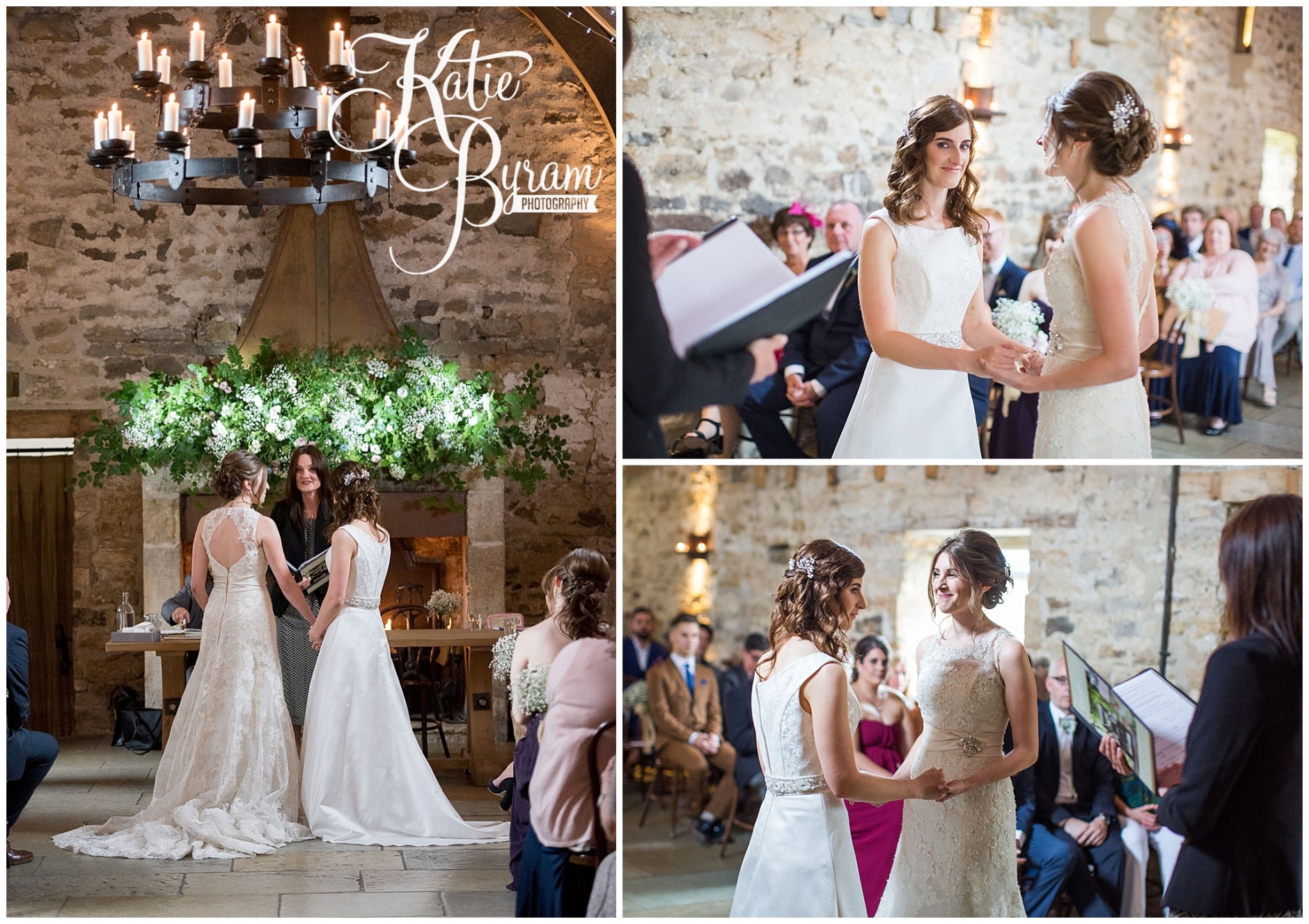 Travel Themed Healey Barn Wedding For Emma & Emily » Katie Byram ...