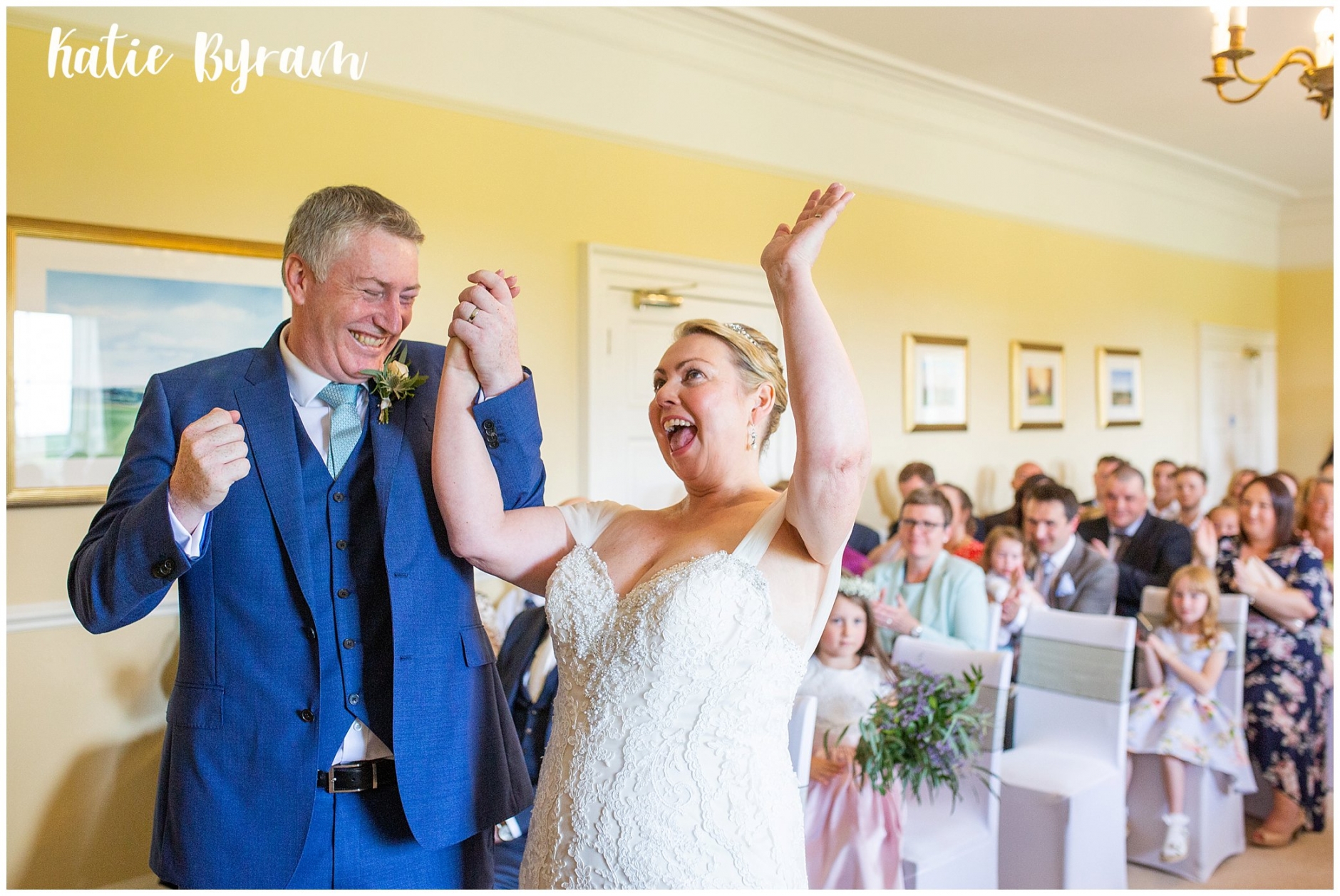 Fun, laughter & happy ever after! Karin & Steve at Fixby Hall ...